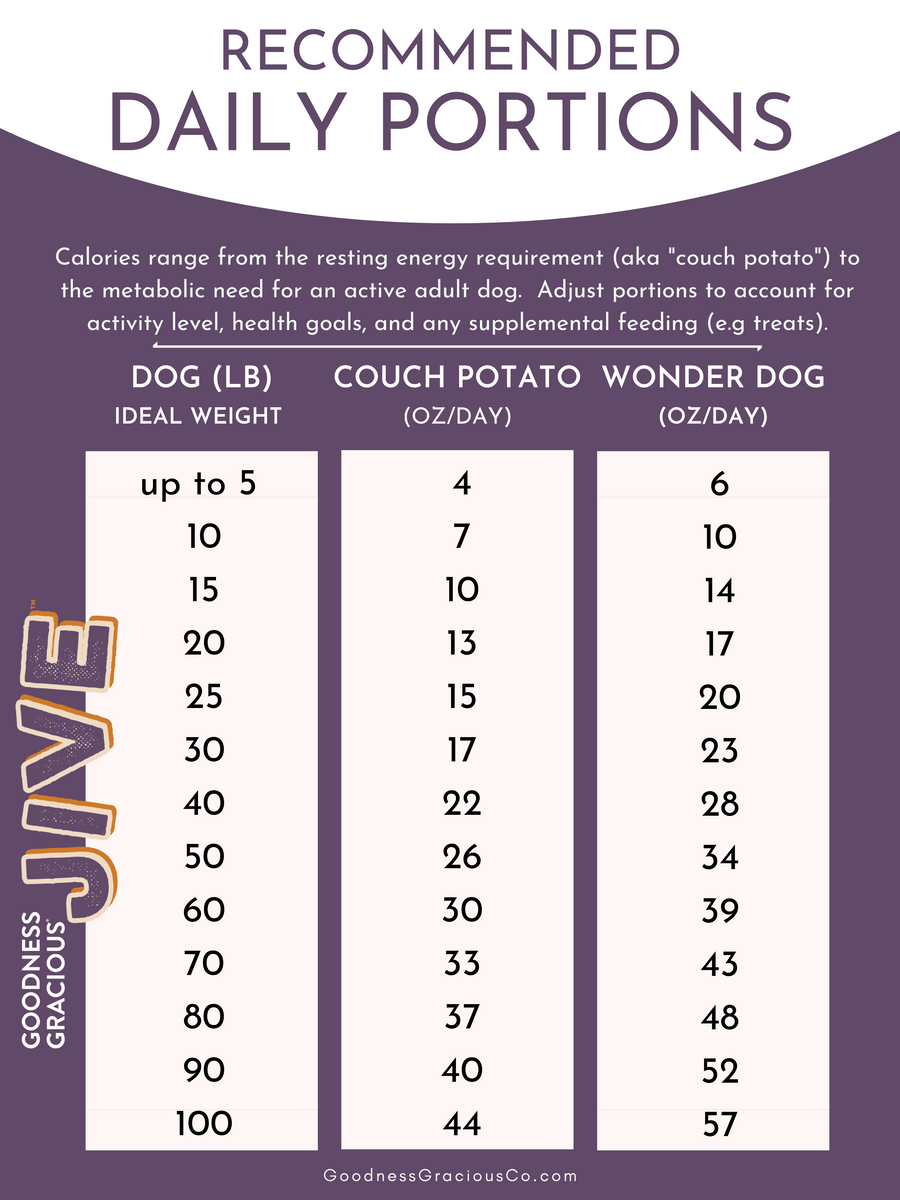 Jive - Brain Health Recipe for Dogs – Goodness Gracious